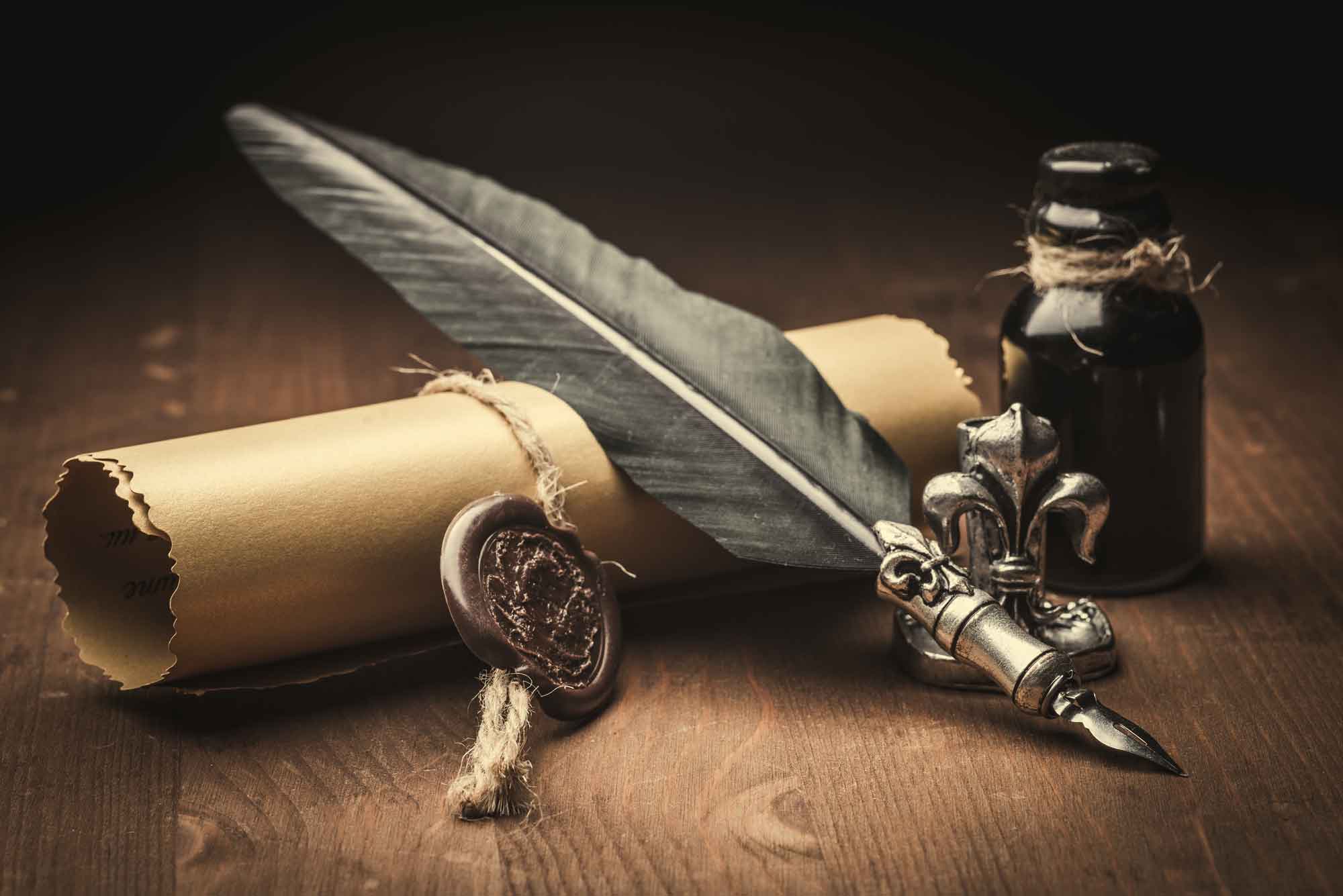 Quill Writing Tales By Trees